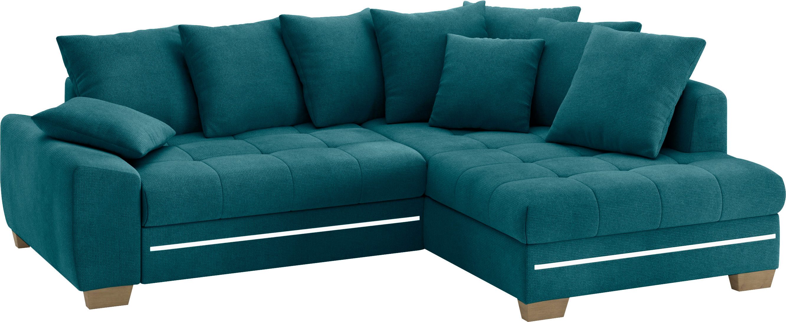Mr Couch Ecksofa Nikita Ii L Form Mit Rgb Led Beleuchtung Wahlweise